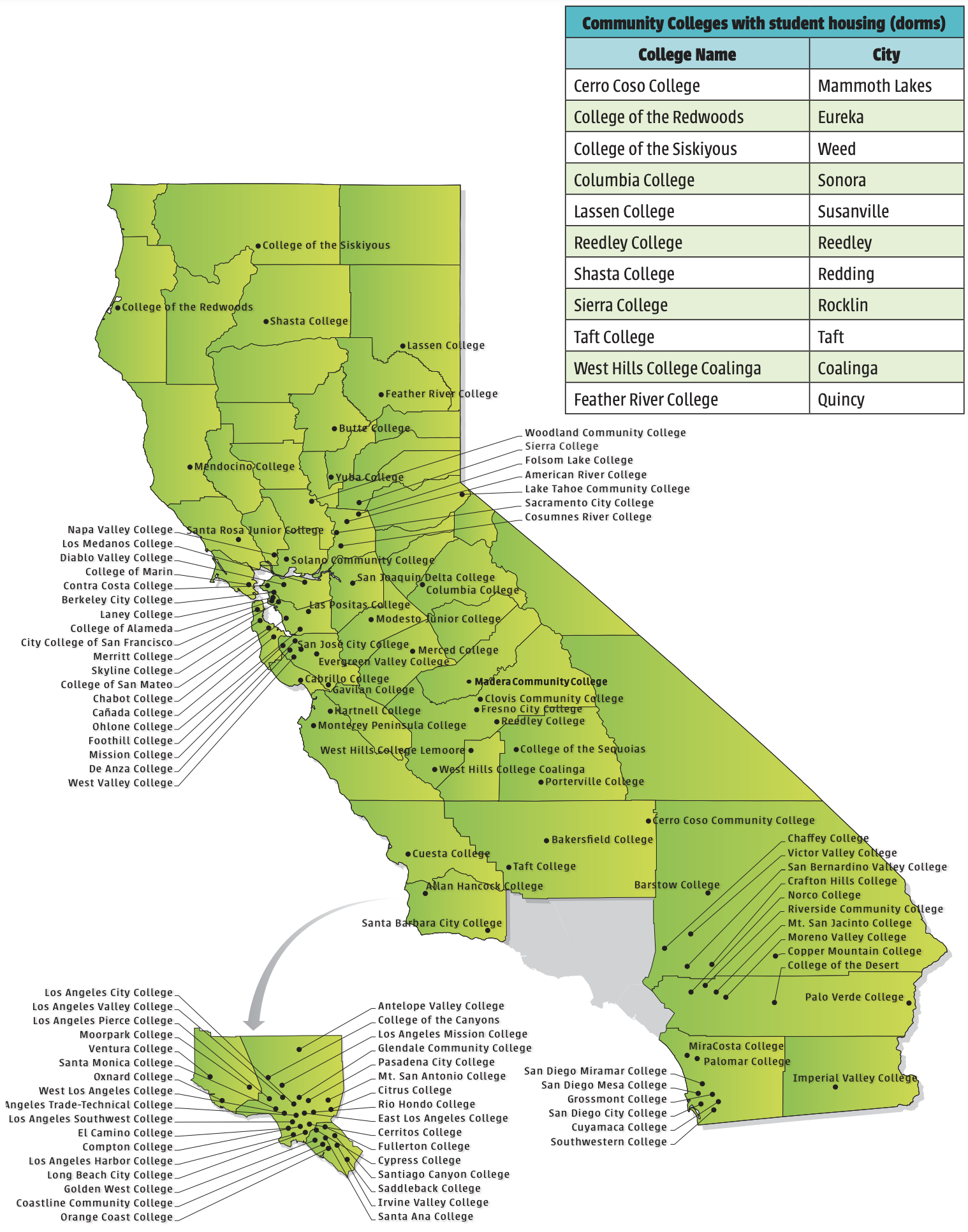 Map of CCCs – iPlan Education Resource Guide